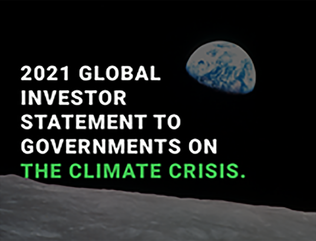 Tribe signatory to the 2021 Global Investor Statement to Governments on ...